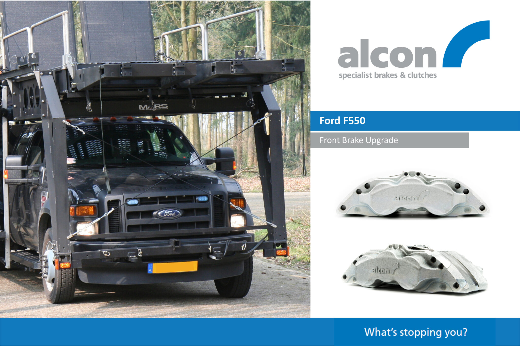 New Ford F550 brake upgrade kit for performance off-road, specialist ...