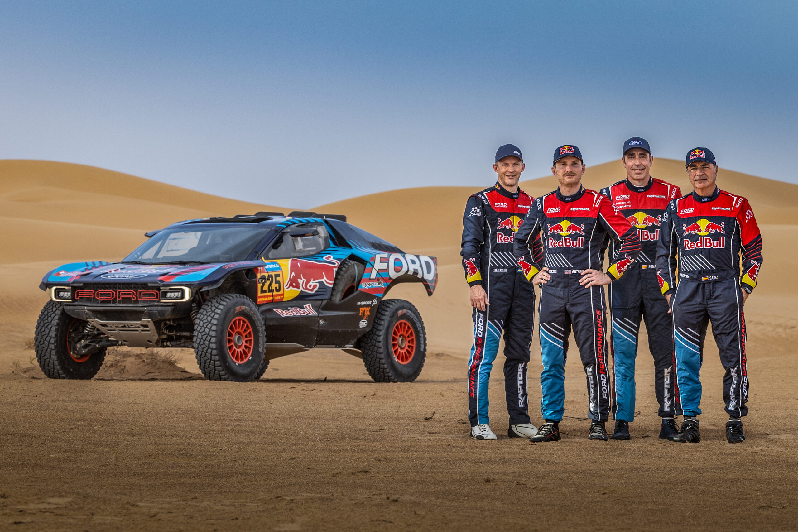 5,000 miles of hell: 4 legends, Raptor T1+ set to conquer Dakar Rally ...