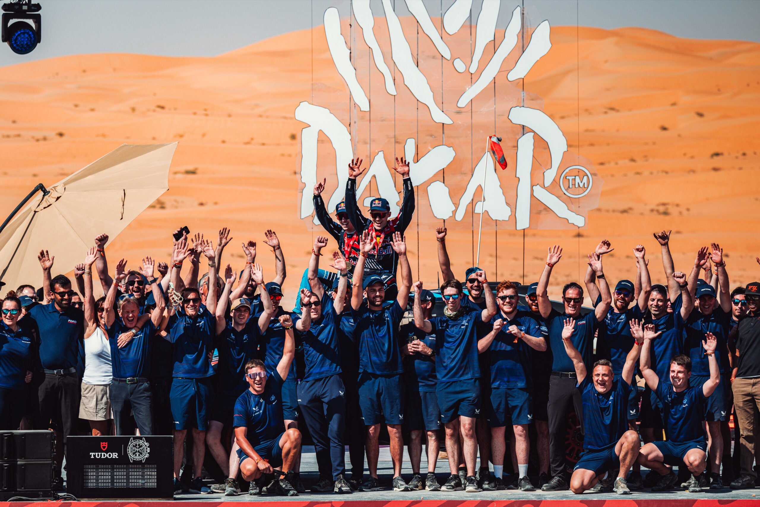 Ford Performance celebrates podium finish at the 2025 Dakar Rally - Alcon