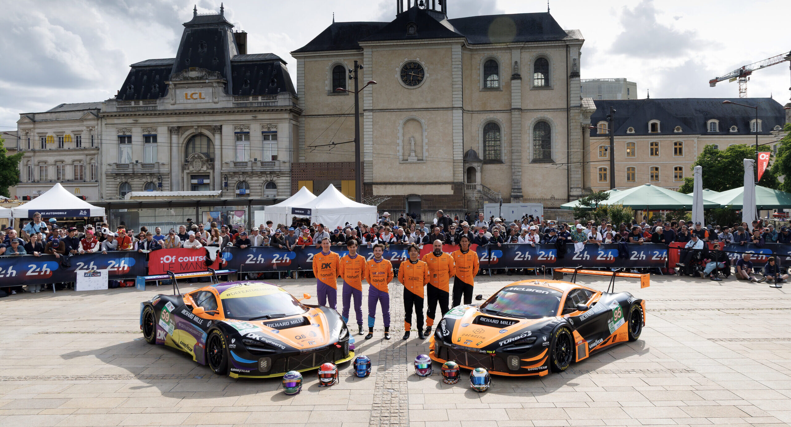 McLaren GT3 EVO to compete in 24 Hours of Le Mans race - Alcon